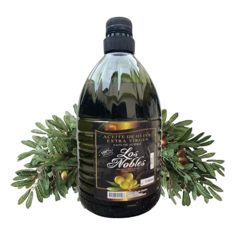 Azeite de Oliva Los Nobles - 5 Litros Galão Escuro. | Shopee Brasil