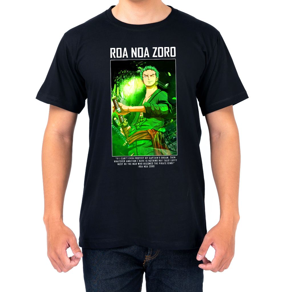 Camiseta Anime Seriado One Piece Roa Noa Zoro Luffy 2025 Camisa ...
