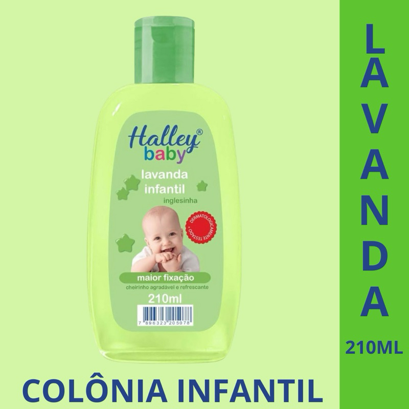 Perfume Halley Lavanda para Bebê Colonia – 210ml e 400ml | Shopee Brasil