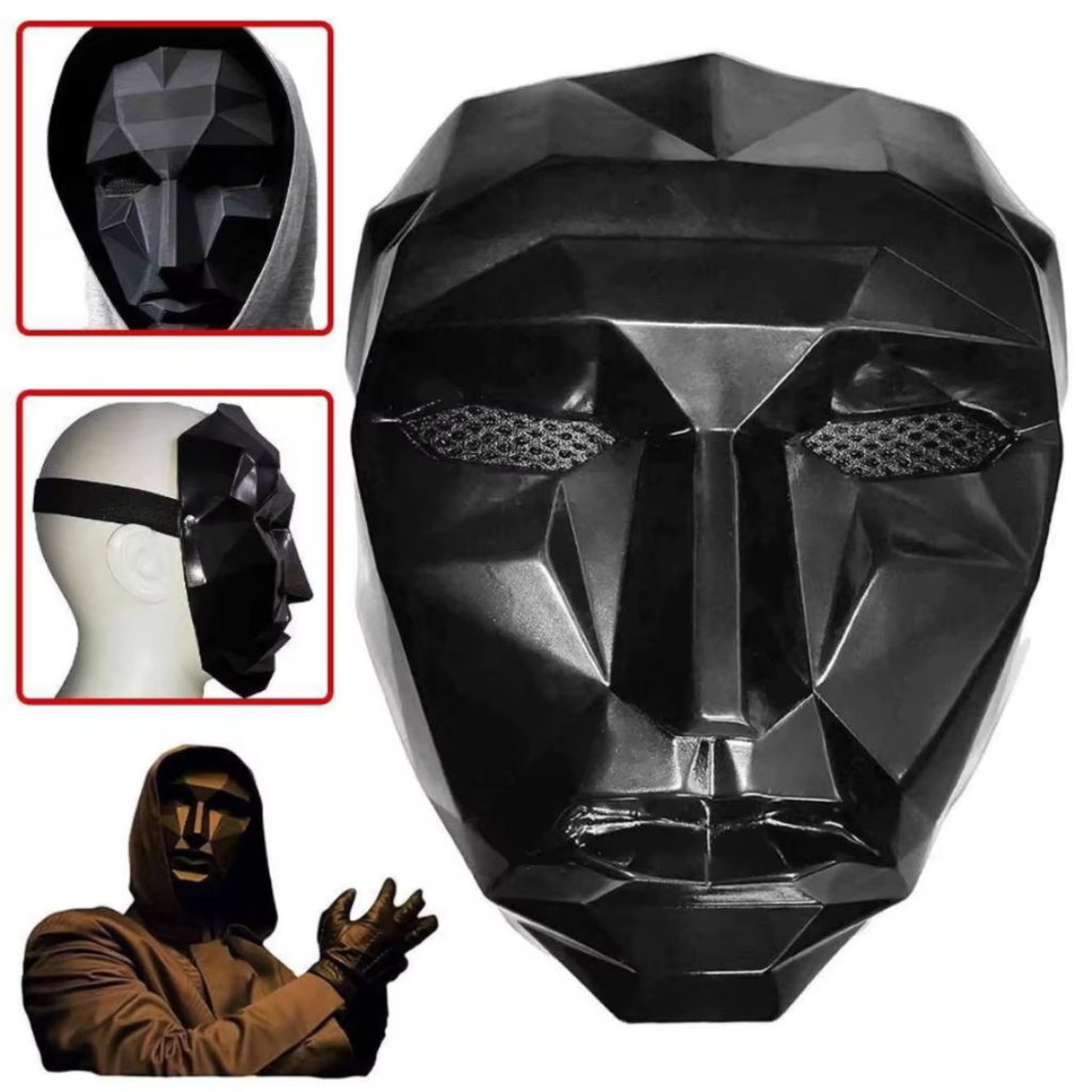 Kit 04 Máscaras Round 6 Todas As Máscaras Halloween Fantasia | Shopee ...