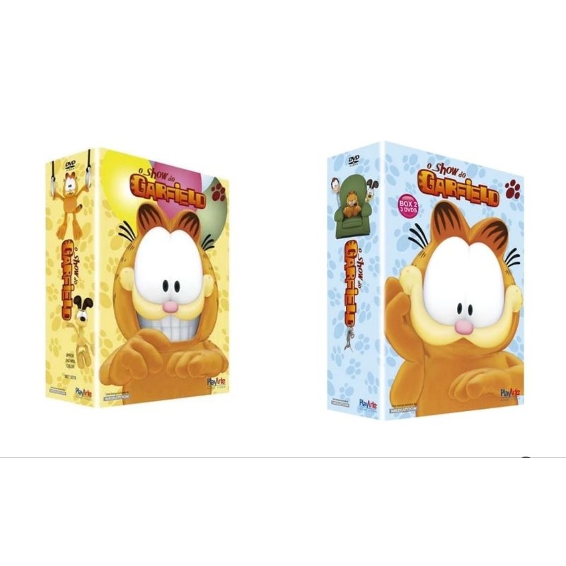 Dvd Box: O Show do Garfield Vol. 01 ao 07 - Original e Lacrado | Shopee ...