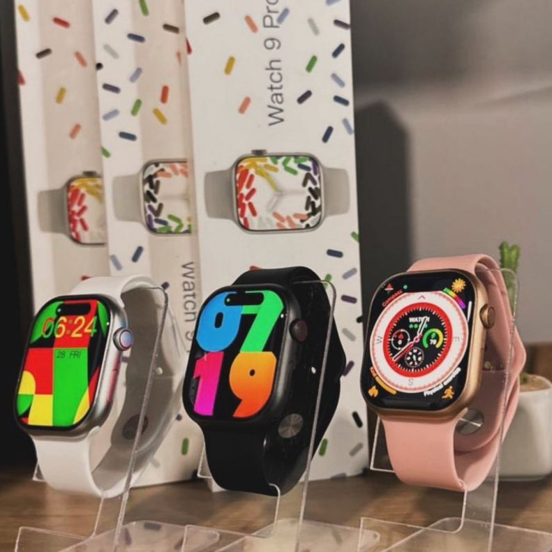 Smartwatch W29 Pro Microwear Série 9 Temperatura Corporal Ilha Dinâmica ...