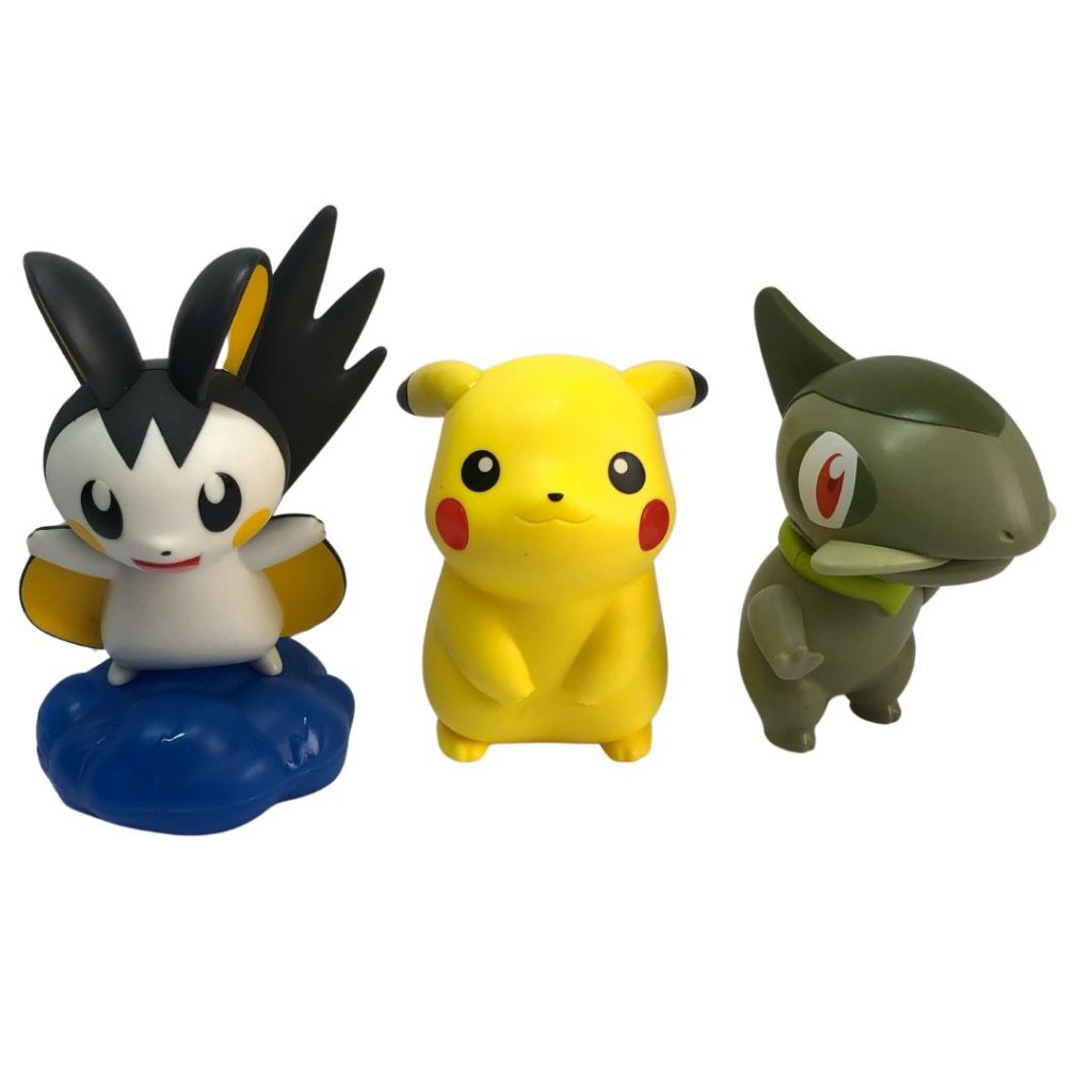 Bonecos Pokémon Black & White no McDonalds - Coleção Mc Lanche Feliz ...