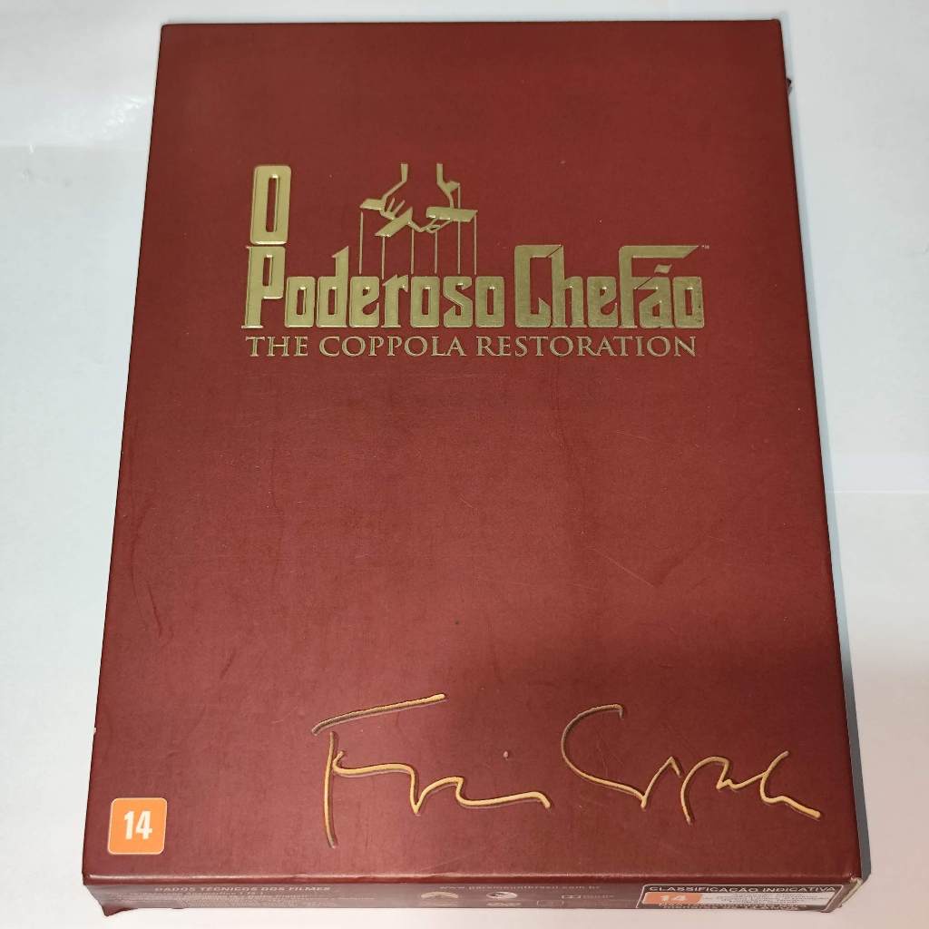 Box DVD O Poderoso Chefão – 3 Discos (Dublado e Legendado) | Shopee Brasil