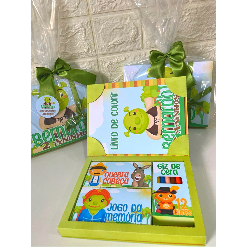 kit diversão - Shrek - 10 unidades | Shopee Brasil