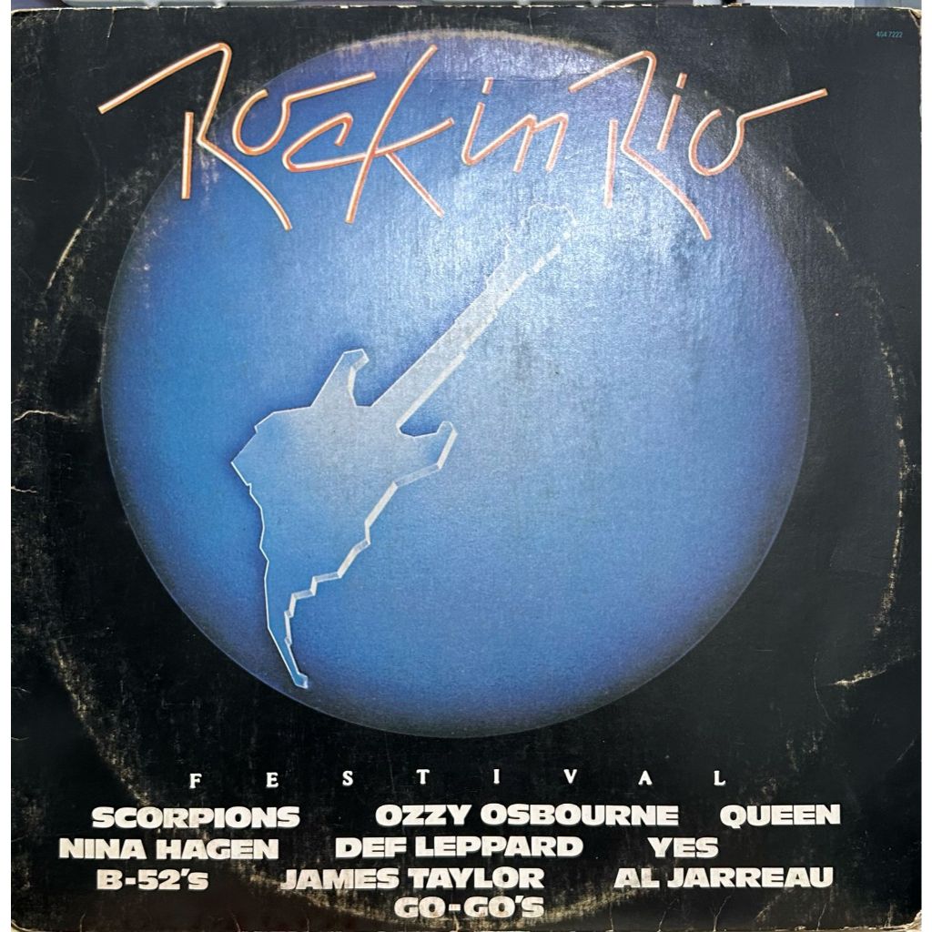 Disco de Vinil LP Rock In Rio Festival | Shopee Brasil