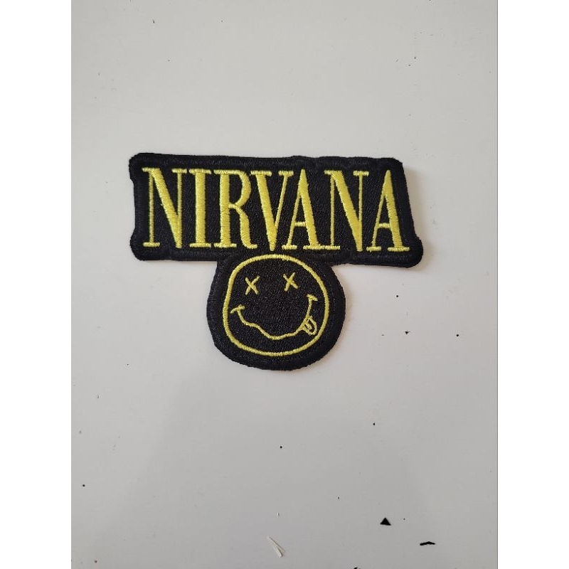 PATCH BORDADO TERMOCOLANTE-BANDA-ROCK-METAL-NIRVANA | Shopee Brasil