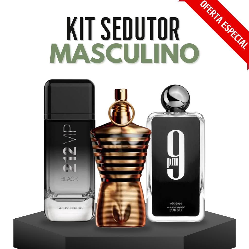 KIT SEDUTOR - Masculino Perfume IMPORTADO ORIGINAL - 2ml . 5 ml . 10 ml | Shopee Brasil