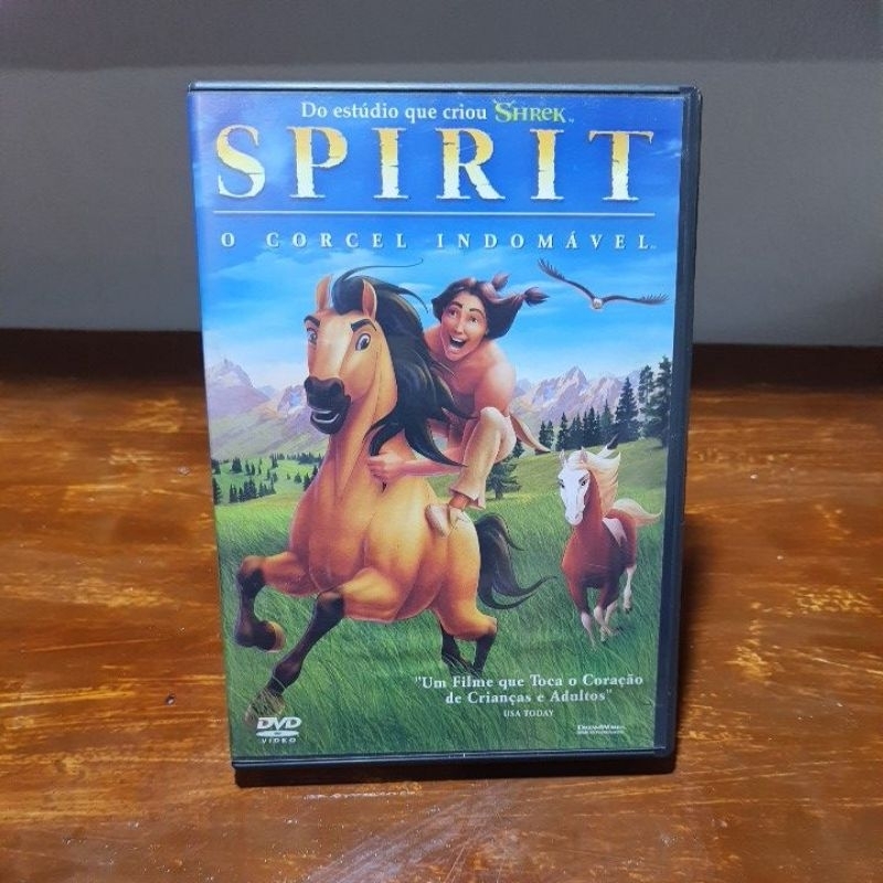 DVD: Spirit - o corcel indomável (original) | Shopee Brasil