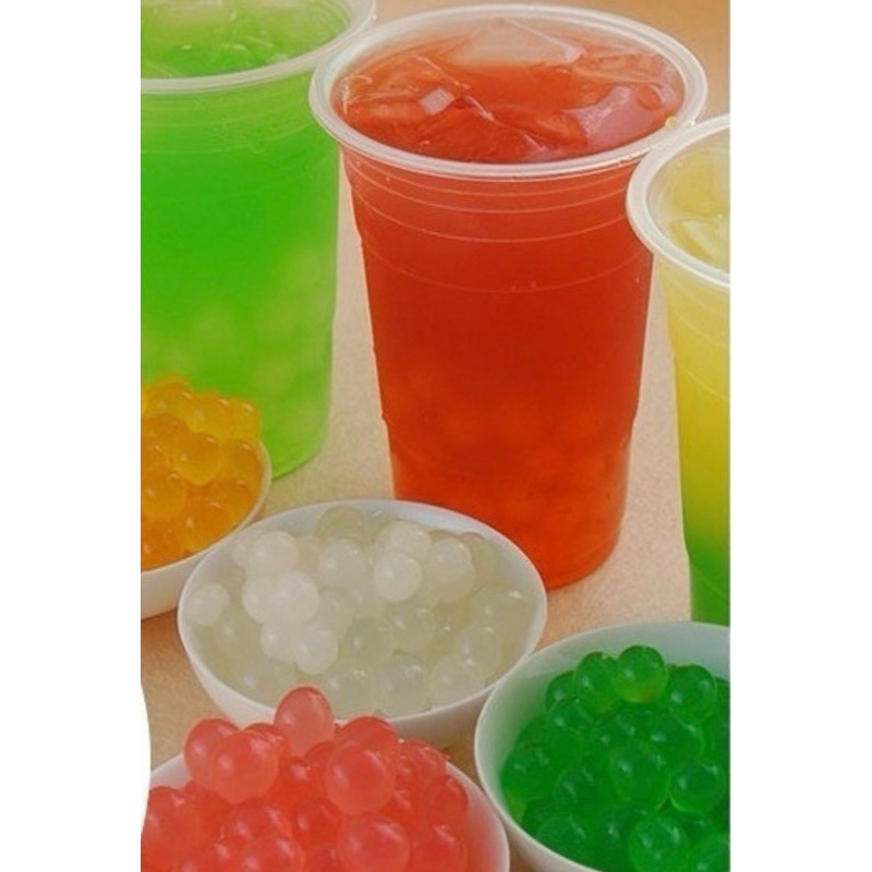Bubble Tea 490g Bolinhas Estoura Bosmos Popping Boba Bebida Importado ...