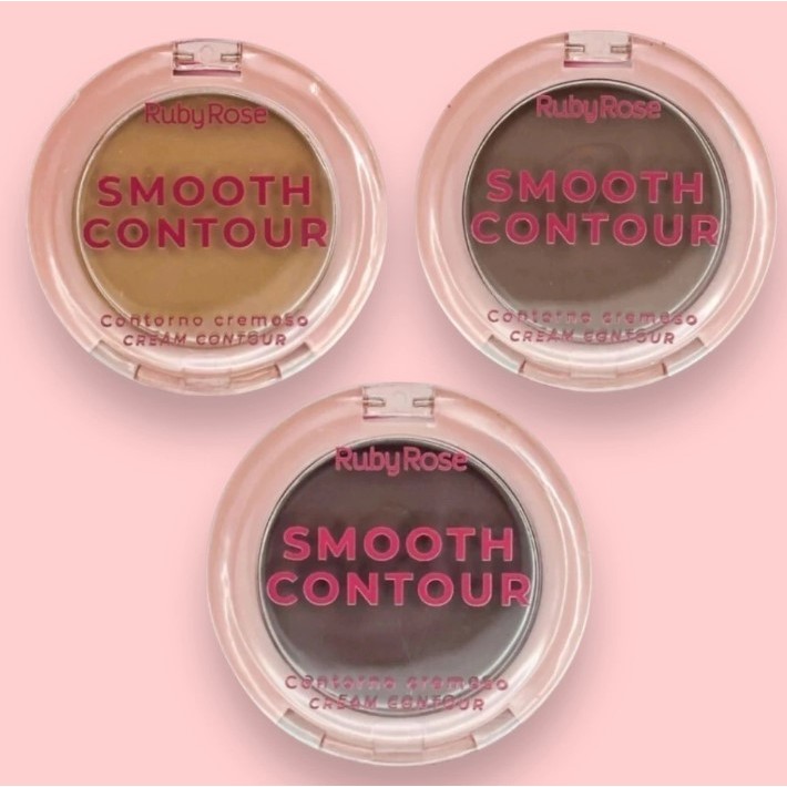 Smooth Contour Contorno Cremoso Ruby Rose textura cremosa para pele ...