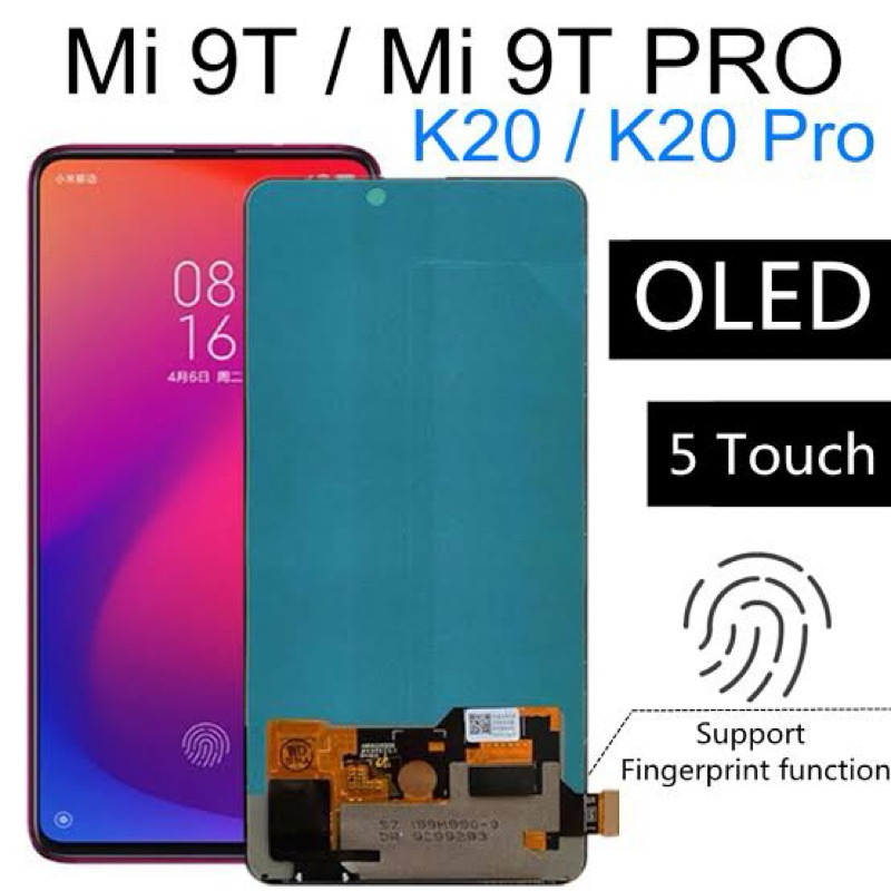 Tela Frontal Touch Display Compativel Xiaomi Mi 9T Pro / Mi 9T / Redmi K20 Pro / K20 (M1903F10G ...