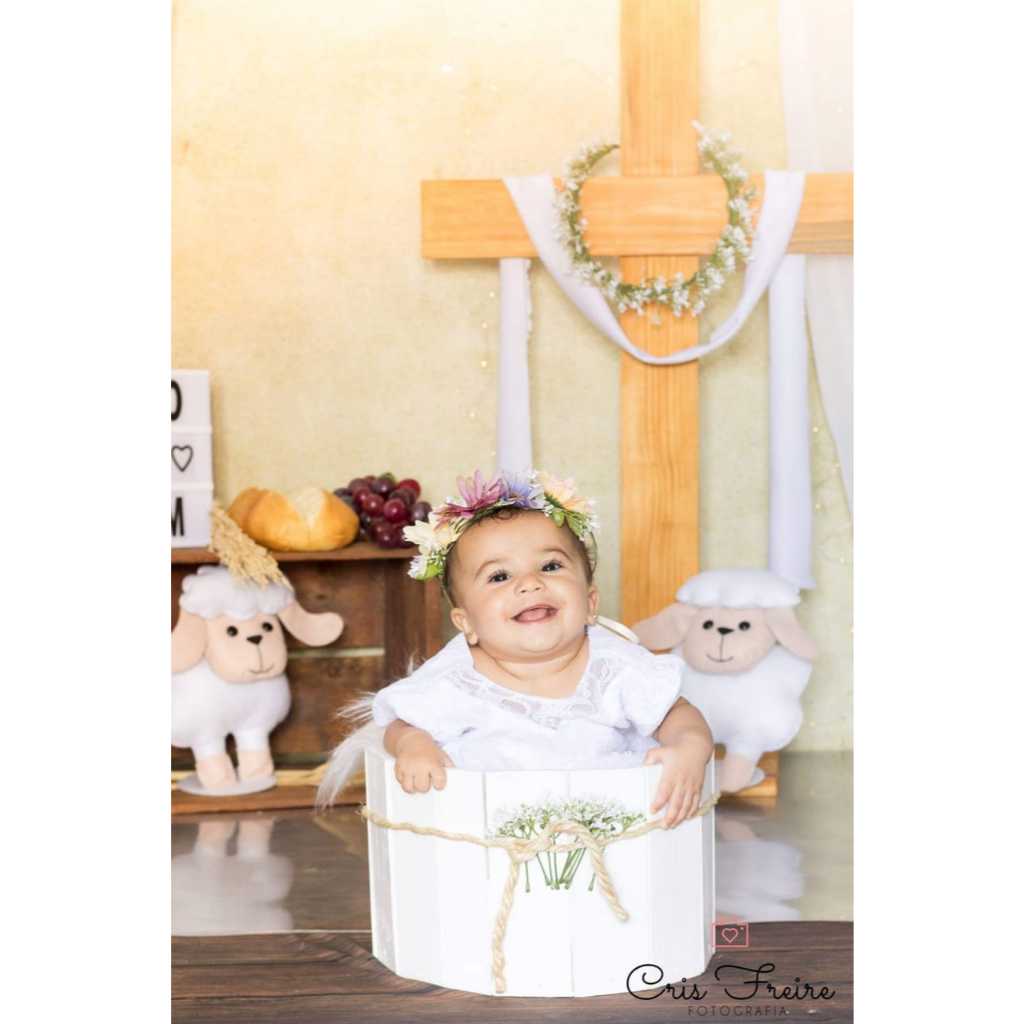 Tina balde de madeira para ensaio fotográfico Newborn e Acompanhamento ...