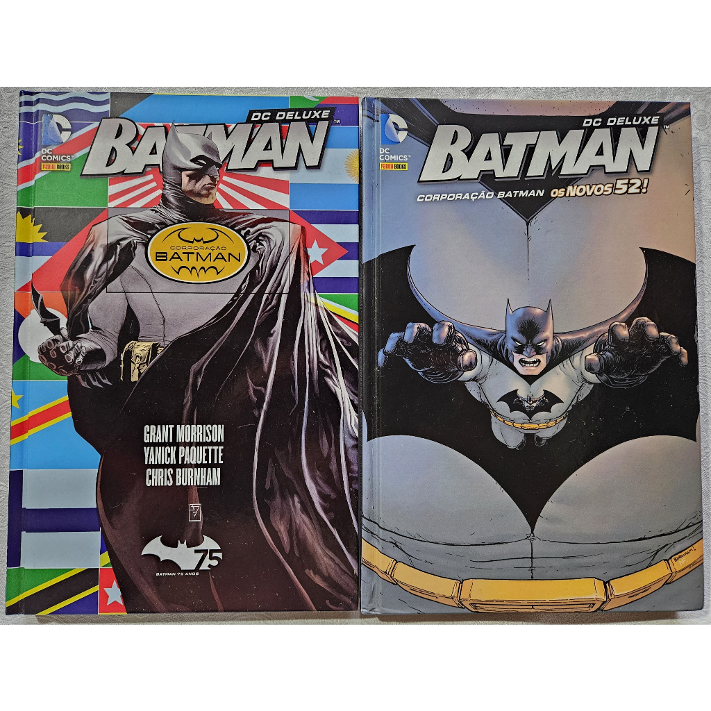 HQs Batman - Corporação Batman - Volumes 1 e 2: DC Deluxe (Capa Dura ...