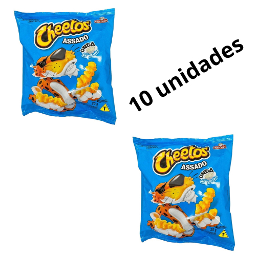 Kit 10 salgadinhos Cheetos Elma Chips 20g | Shopee Brasil
