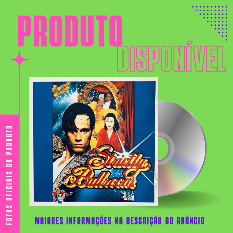 CD TRILHA SONORA FILME STRICTLY BALLROOM - Dóris Day, John Paul Young ...