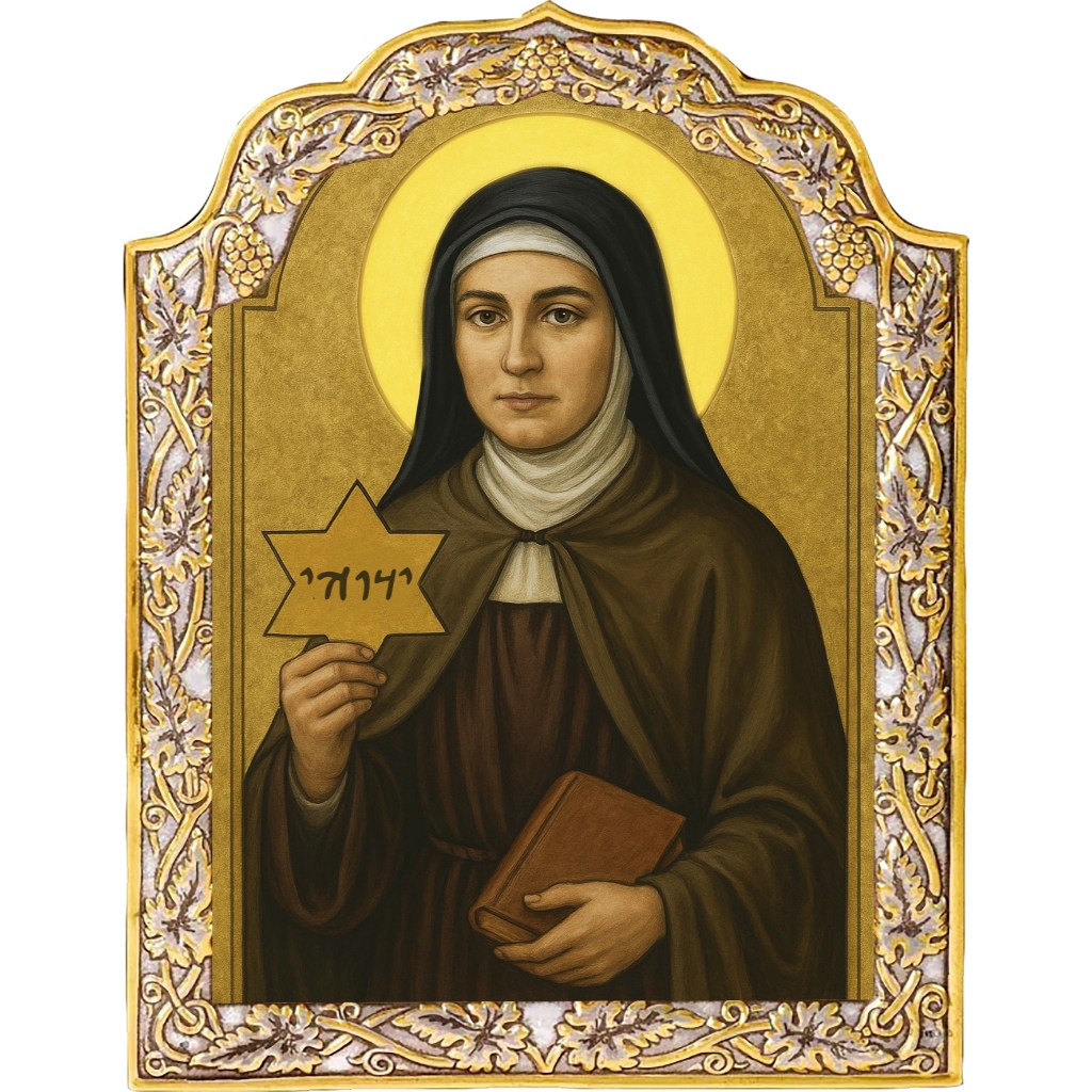 Quadrinho Santa Edith Stein 10cm | Shopee Brasil