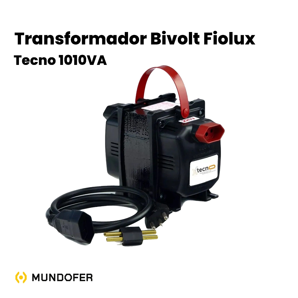 Auto Transformador De Energia Bivolt 1010VA Conversor Voltagem Bivolt Alta Qualidade 110 Para ...