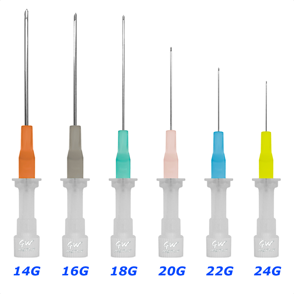 Kit 10 cateter jelco intravenoso Estéril Body piercing 14 16 18 20 22 ...