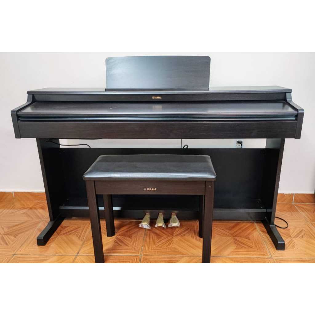 Oportunidade! Piano Yamaha YDP-165r ARIUS digital com banco. Como Novo! | Shopee Brasil