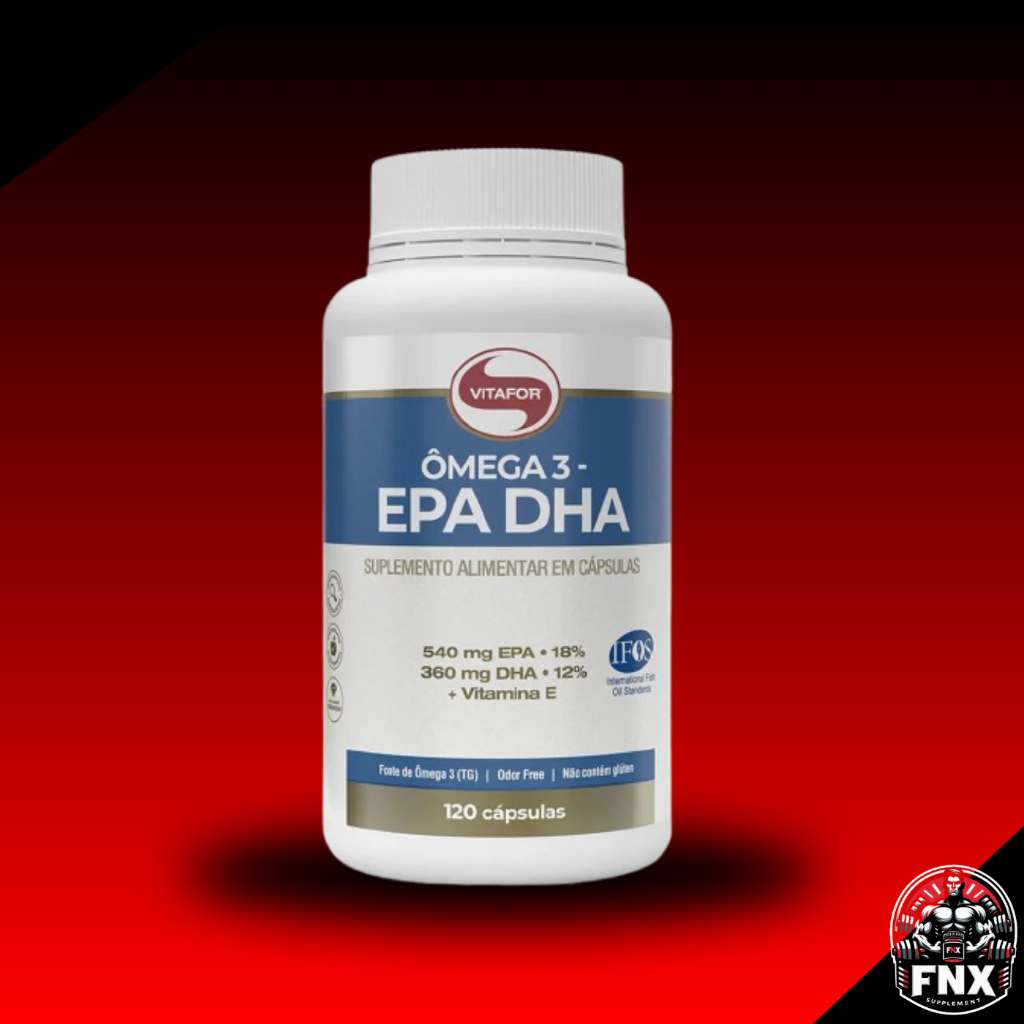 ômega 3 EPA DHA 1000mg -Vitafor- 120 cápsulas | Shopee Brasil