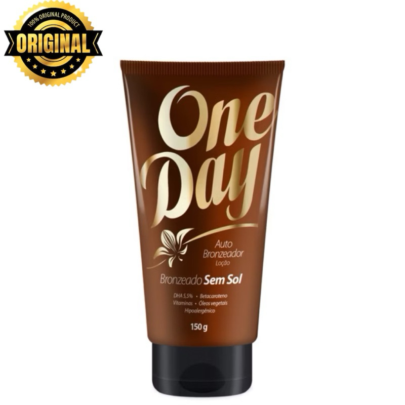 Auto Bronzeador Bronzeado Sem Sol Loção Ativador da melanina - One Day ...