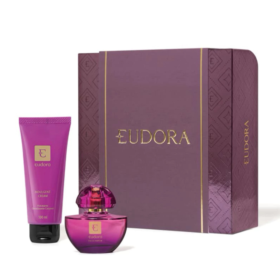 Kit Dia das Mães Eudora Roxo Eau de Parfum | Shopee Brasil