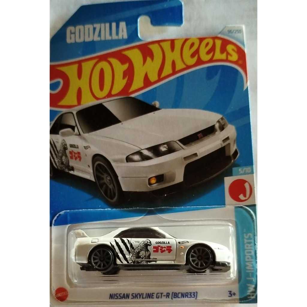 Hot Wheels 2024 - Nissan Skyline GTR R33 Godzilla | Shopee Brasil