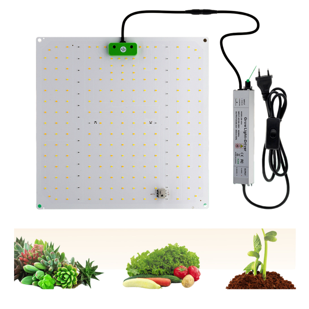 Painel LED Quantum Board 600W Full Spectrum Samsung LM281B Cultivo Indoor Grow Box | Shopee Brasil