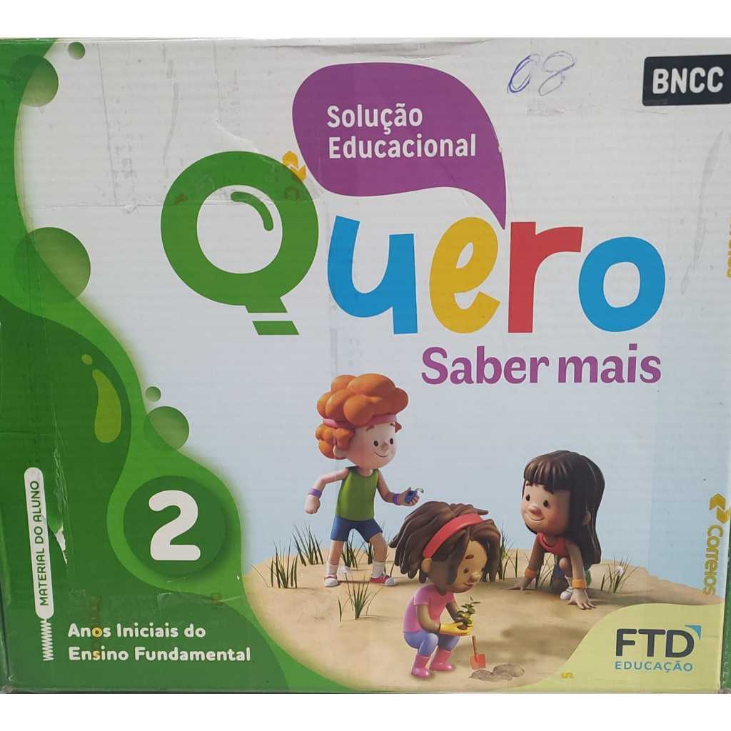 Quero saber mais 2° ano, anos iniciais do ensino fundamental | Shopee Brasil