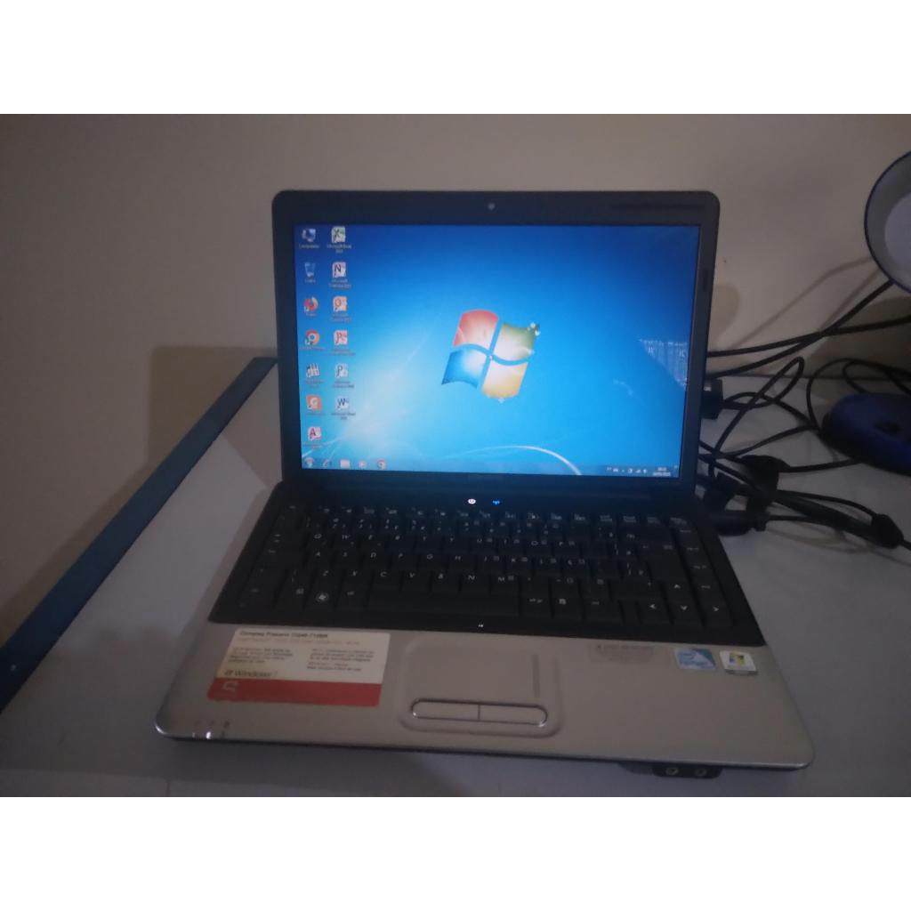 NOTEBOOK HP COMPAQ CQ40 HD DE 320GB 3GB DE MEMORIA PROCESSADOR PENTIUM ...