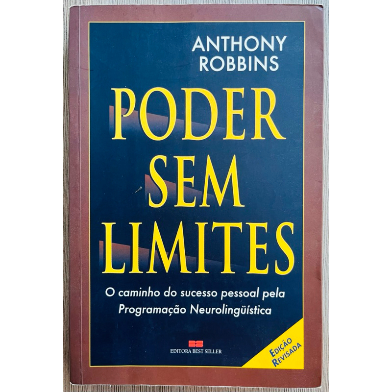 Livro: Poder Sem Limites - Anthony Robbins | Shopee Brasil