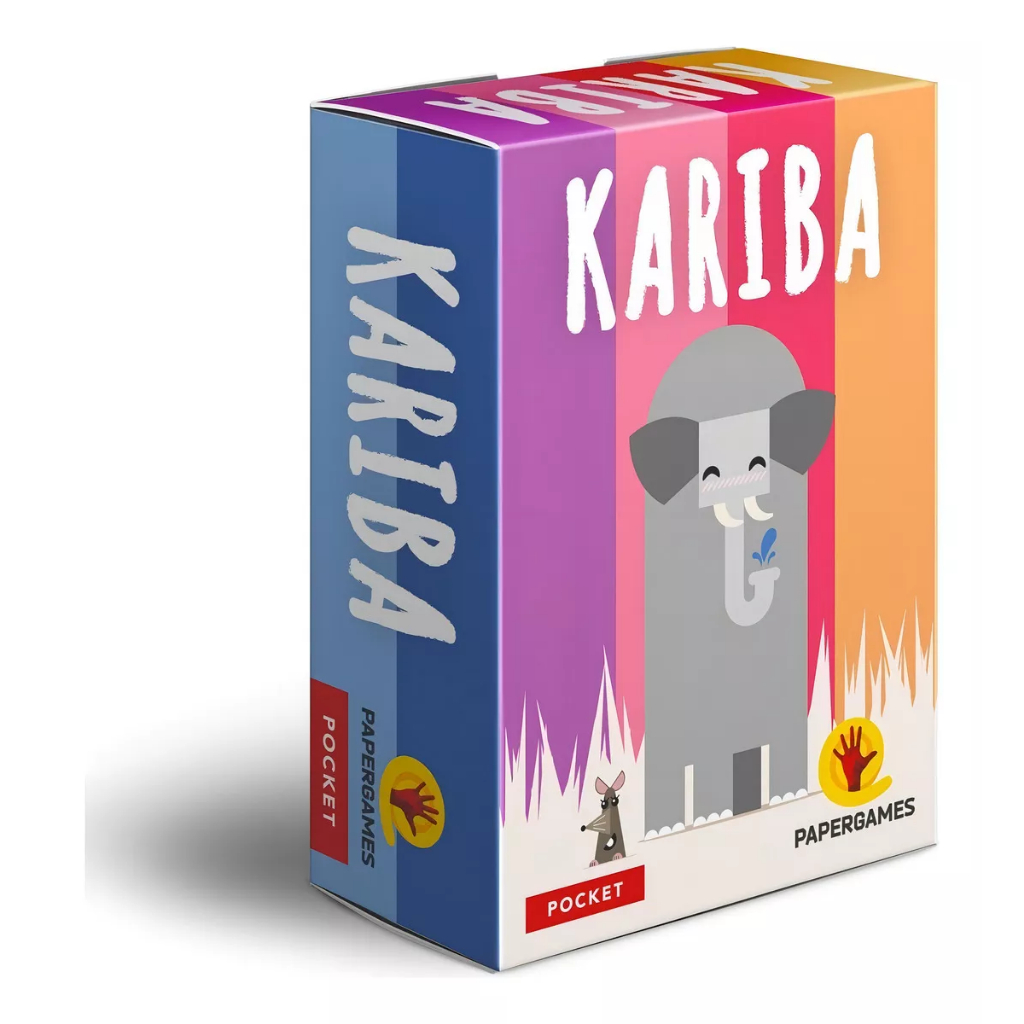Kariba Papergames Jogo De Cartas Board Game | Shopee Brasil