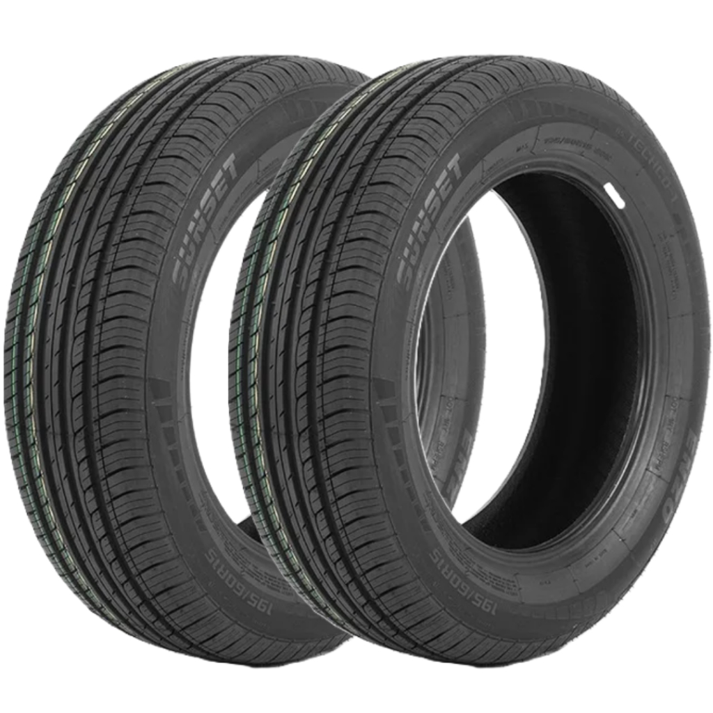 Kit 2 Pneus Novos Aro 15 185/65 R15 88H Sunset Enzo B2 | Shopee Brasil