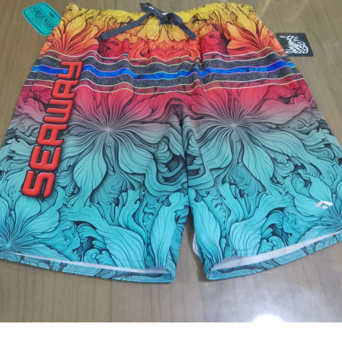 SHORT SEAWAY ESTAMPADO ORIGINAL | Shopee Brasil
