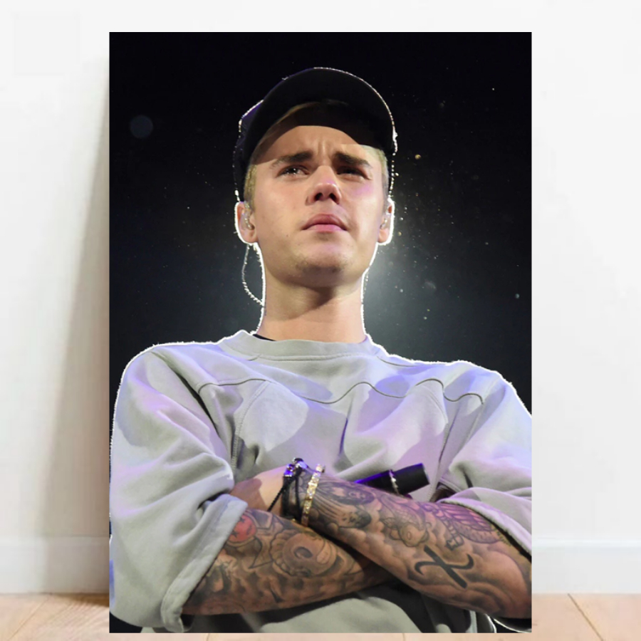 Quadro Placa Decorativa Justin Bieber Poster A3 40x30 012 | Shopee Brasil