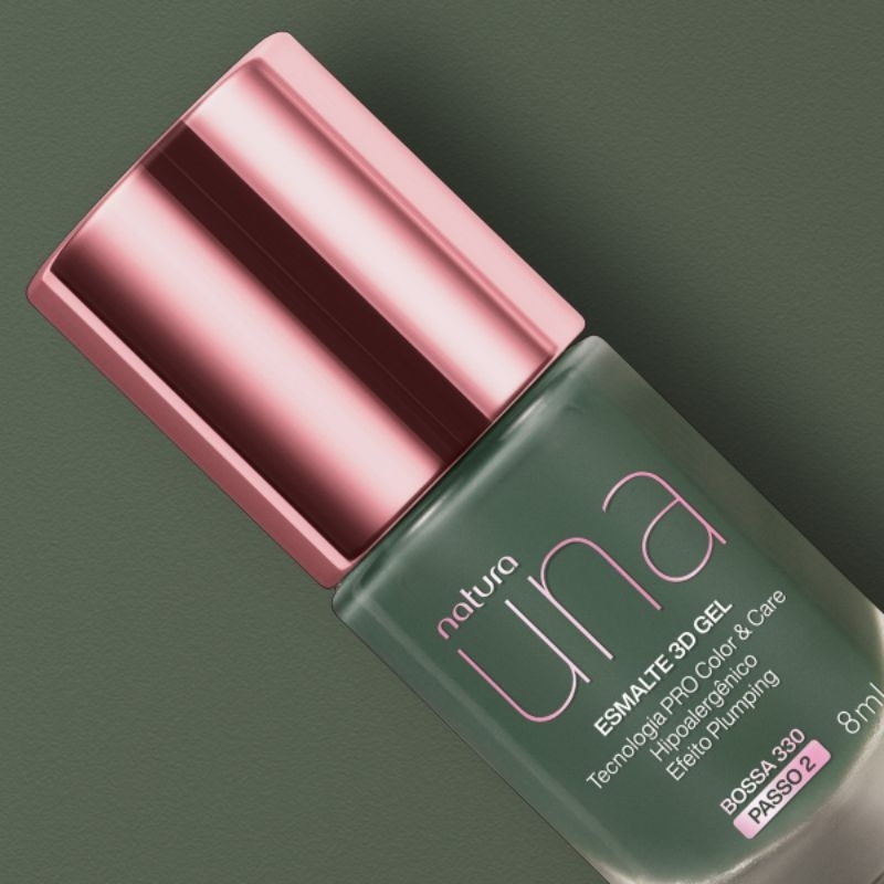Esmalte Natura 3D Gel Una Cor Bossa 310 | Shopee Brasil