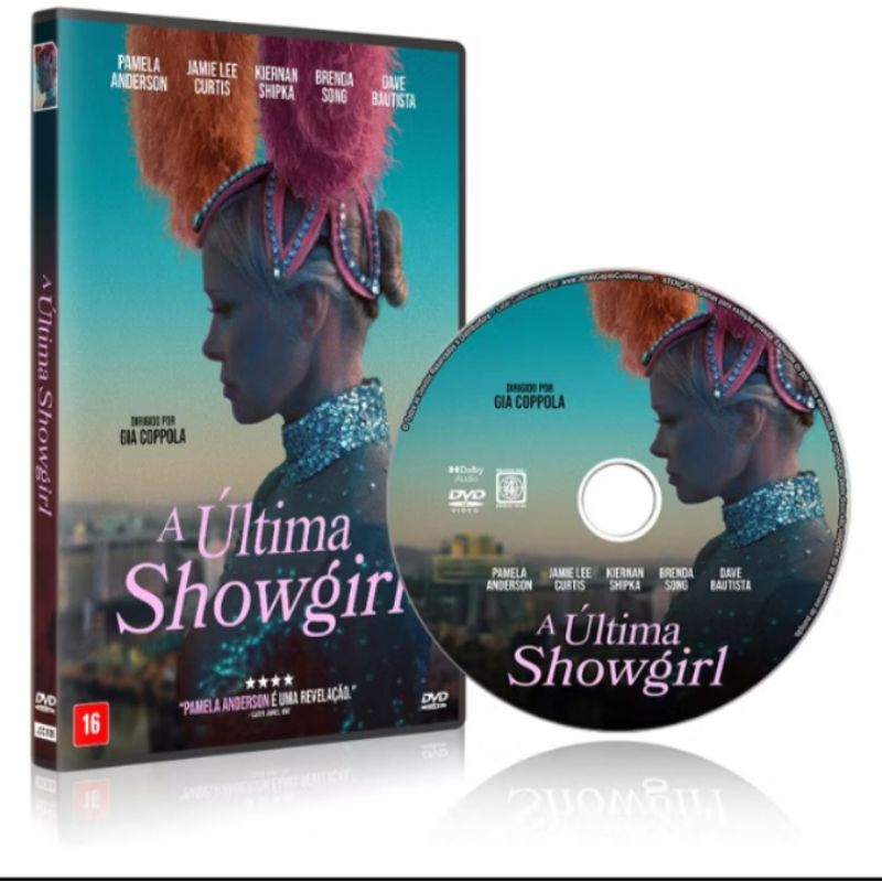 DVD A Última Showgirl (2025), 1080P HD DUAL POR 20.00 | Shopee Brasil