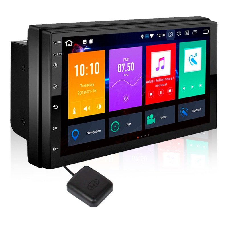 Central Multimídia 7pol Carplay Android Auto Espelhamento Bluetooth + Camera de ré | Shopee Brasil