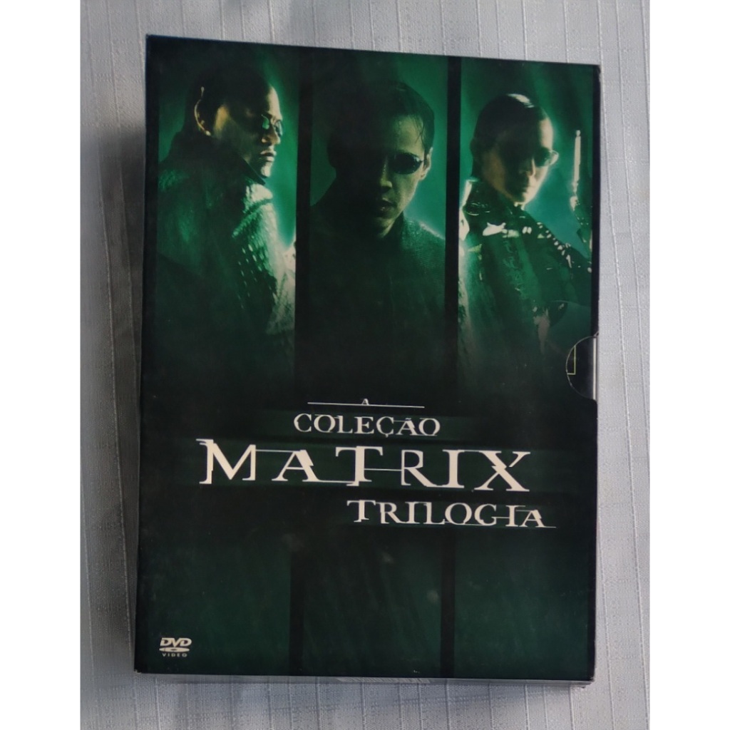Dvd Box Trilogia Matrix (original) | Shopee Brasil