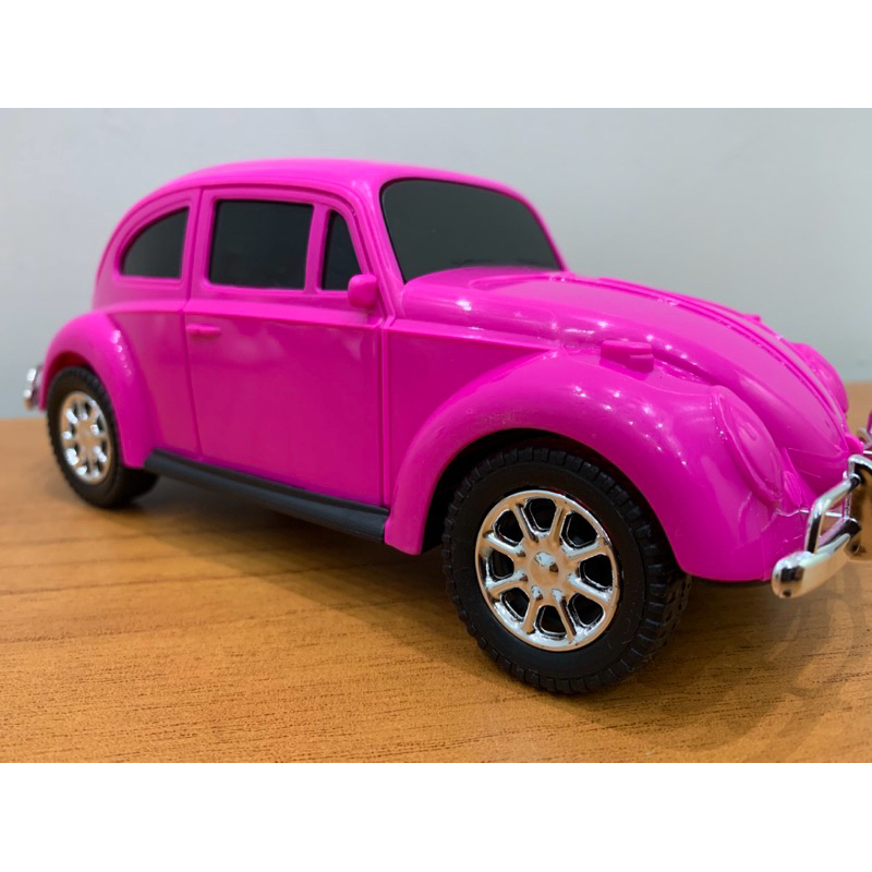 Carro Fusca Rosa - Carrinho de Coleçao - Carro Rosa Miniatura Brinquedo ...