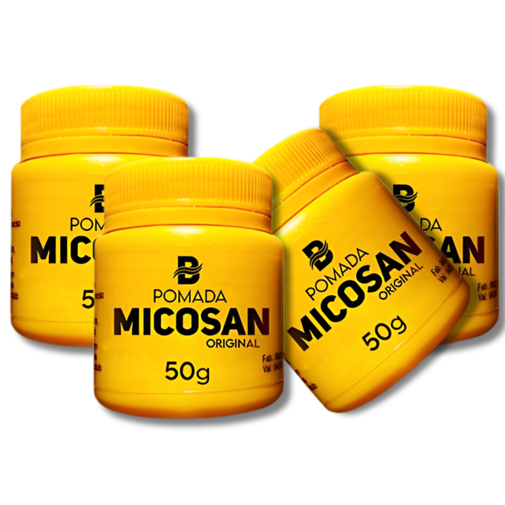 Kit 4 Micosan pomada TRATAMENTO de Pele Tira Manchas/Micose de pele ...