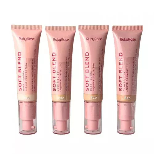 Base Líquida Soft Blend Ruby Rose | Shopee Brasil