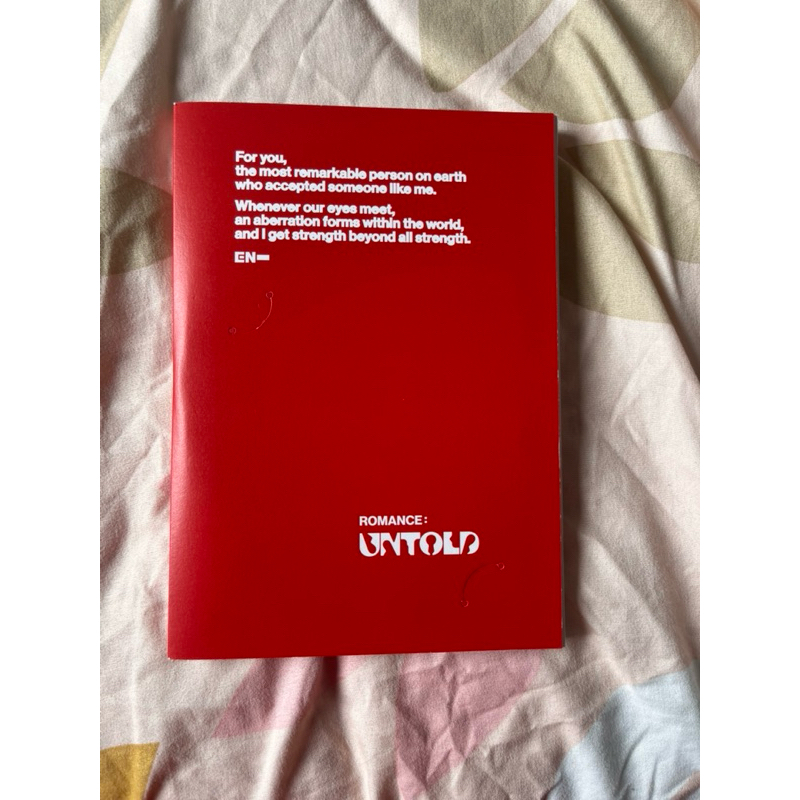 ÁLBUM USADO|ENHYPEN-ROMANCE UNTOLD(ENGENE VER) | Shopee Brasil