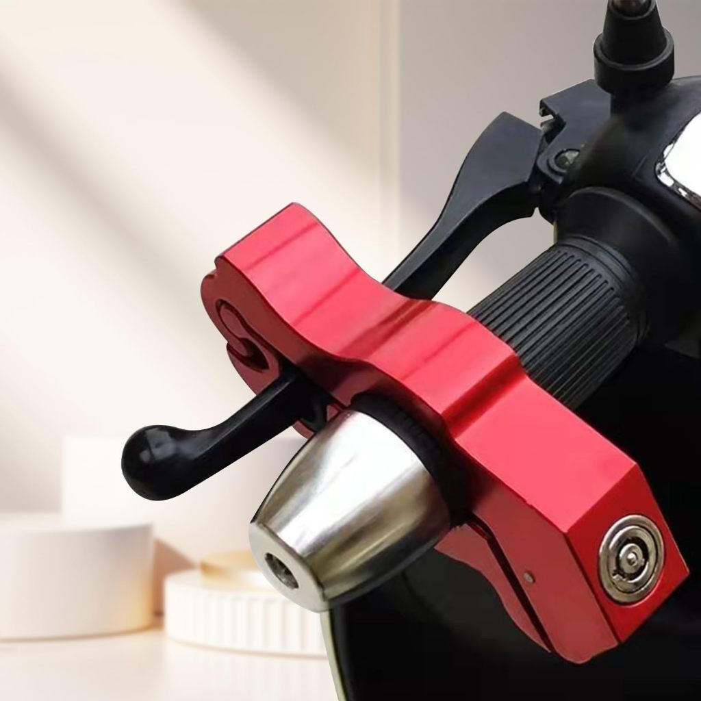 Trava Antifurto Trava Manete Freio Acelerador Moto Universal Reforçado ...