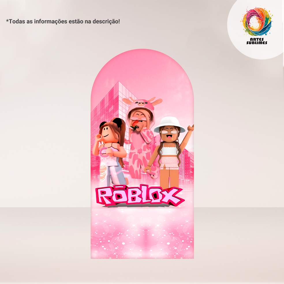 Painel Romano Face Única Roblox Tam Diversos C/Elástico-R2 | Shopee Brasil