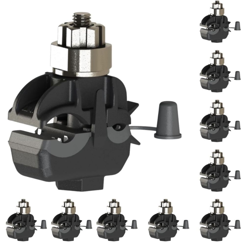 Kit 10 Conector Cdp Derivação Perfurante 10mm-95mm 1,5-10mm | Shopee Brasil