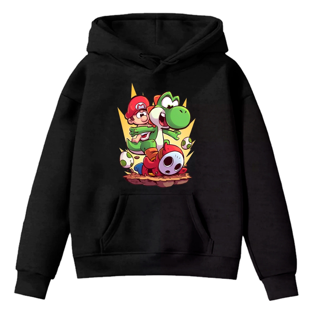 Blusa Moletom Infantil Super Mario Geek Jogos Nintendo Quentinho ...