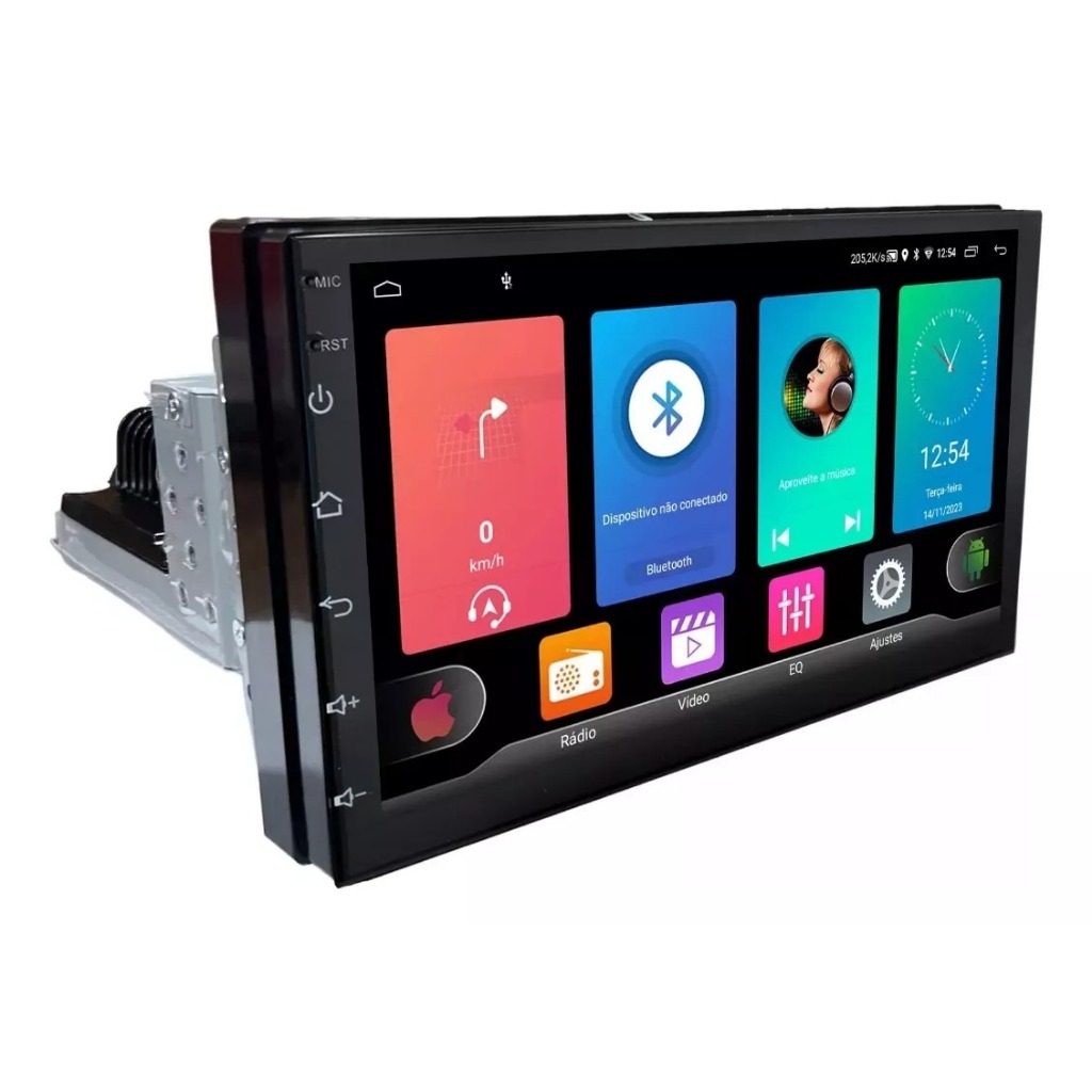Central Multimidia 7 polegadas Android 13 Universal 2gb + 64g | Shopee ...