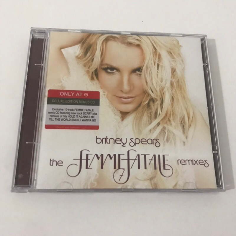 CD Britney Spears - Femme Fatale Remixes - Fan Edition | Shopee Brasil